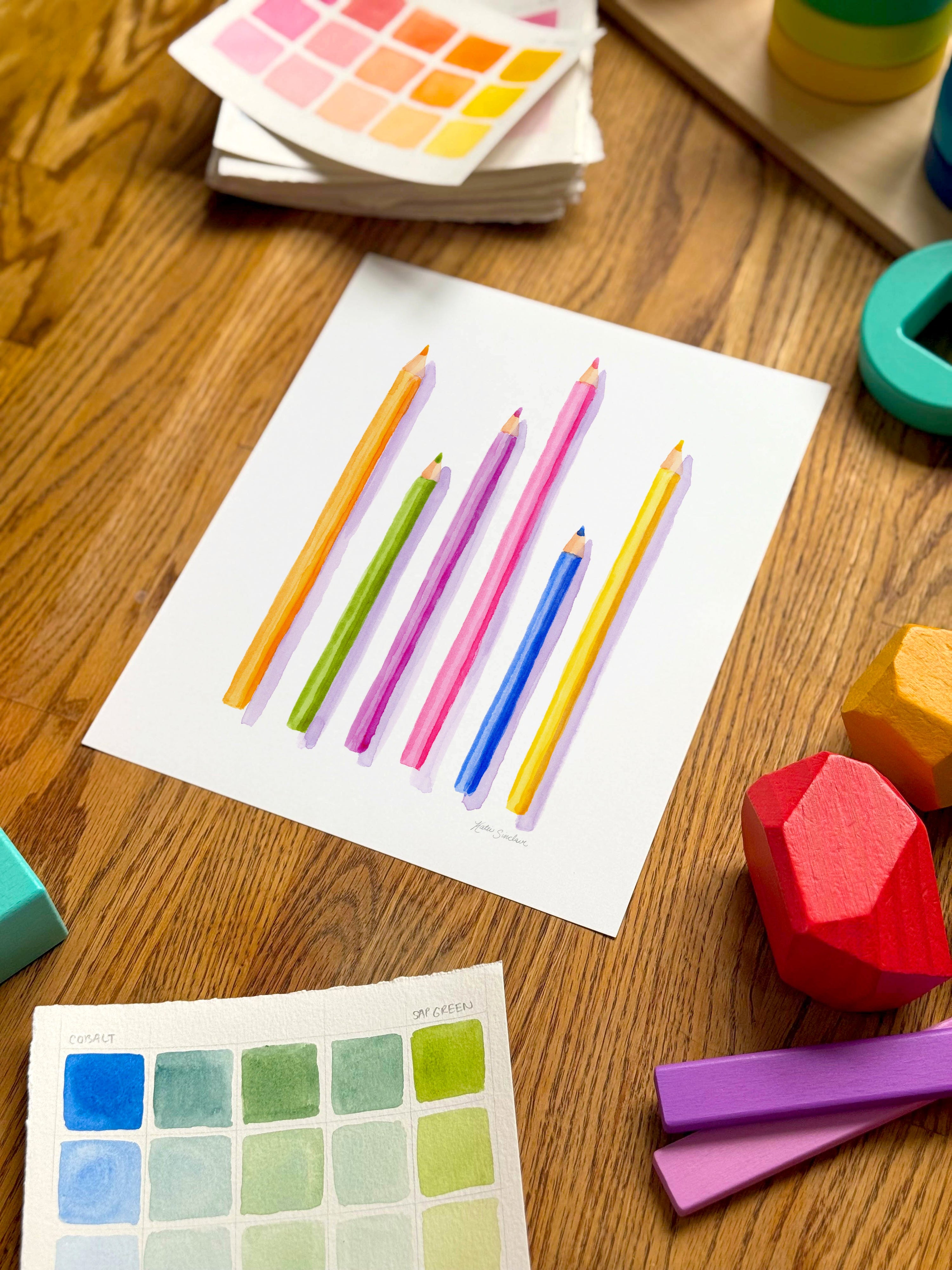 No. 16 Redbud Green – katiesinclairart