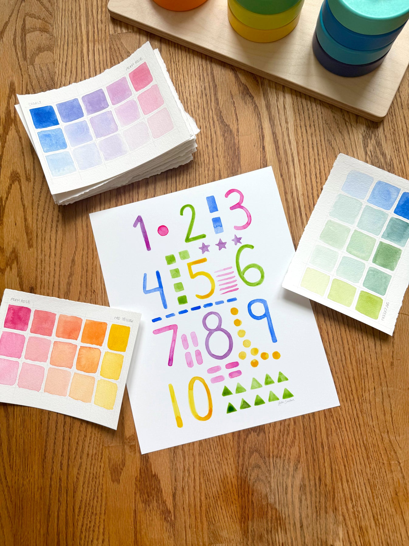Numbers – katiesinclairart